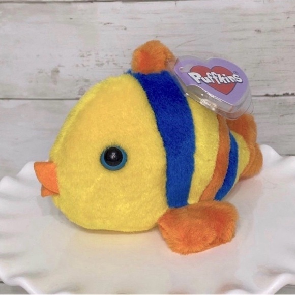 Puffkins | Toys | Vintage Swibco Puffkins Jules The Fish Price Firm ...